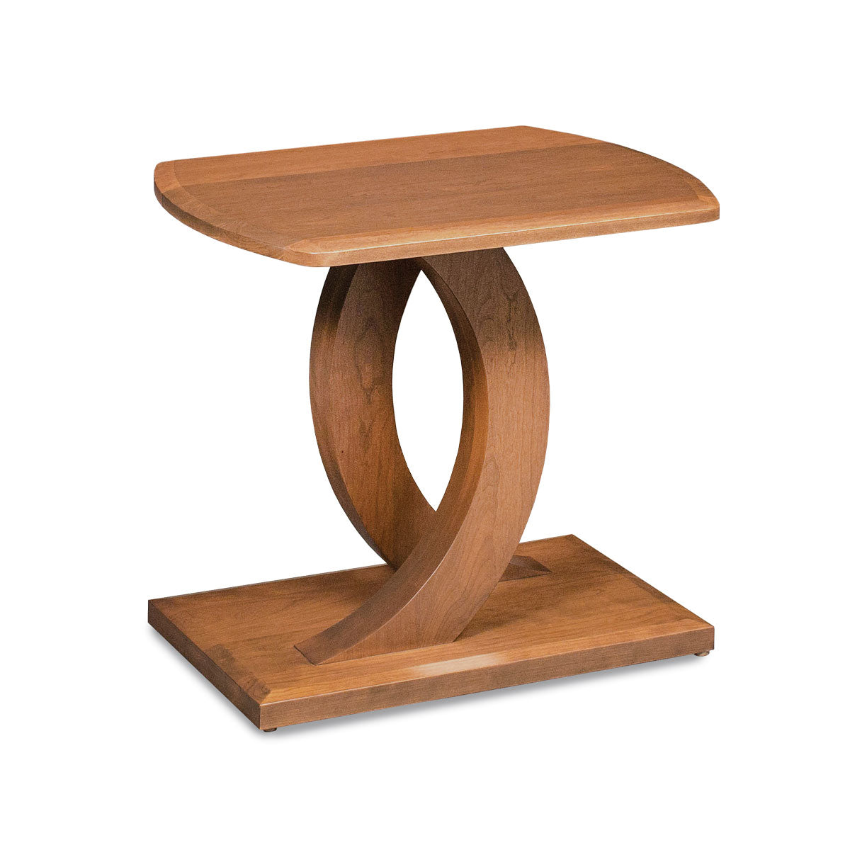 Crescent End Table – Simply Amish