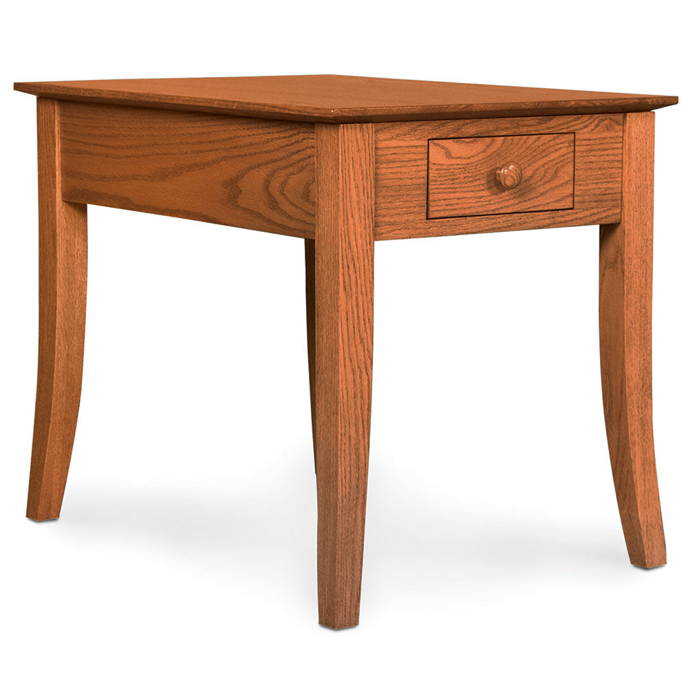 Loft Leg 1-Drawer End Table – Simply Amish
