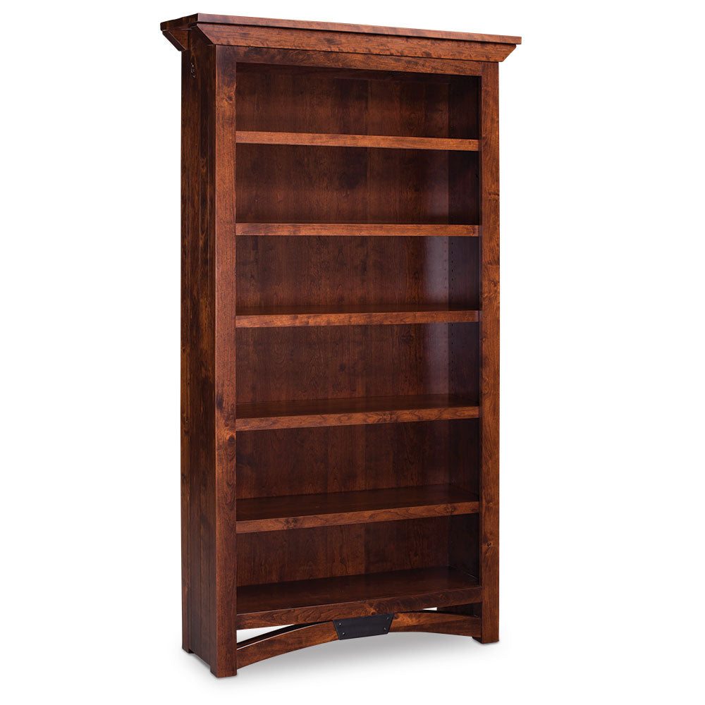 B&O Railroad© Trestle Bridge Open Bookcase – Simply Amish